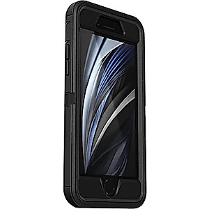 OtterBox Defender Series Case for iPhone SE 3rd Gen (2022), iPhone SE 2nd (2020), iPhone 8, iPhone 7 (Not Plus) - Case Only - Non-Retail Packaging - Black