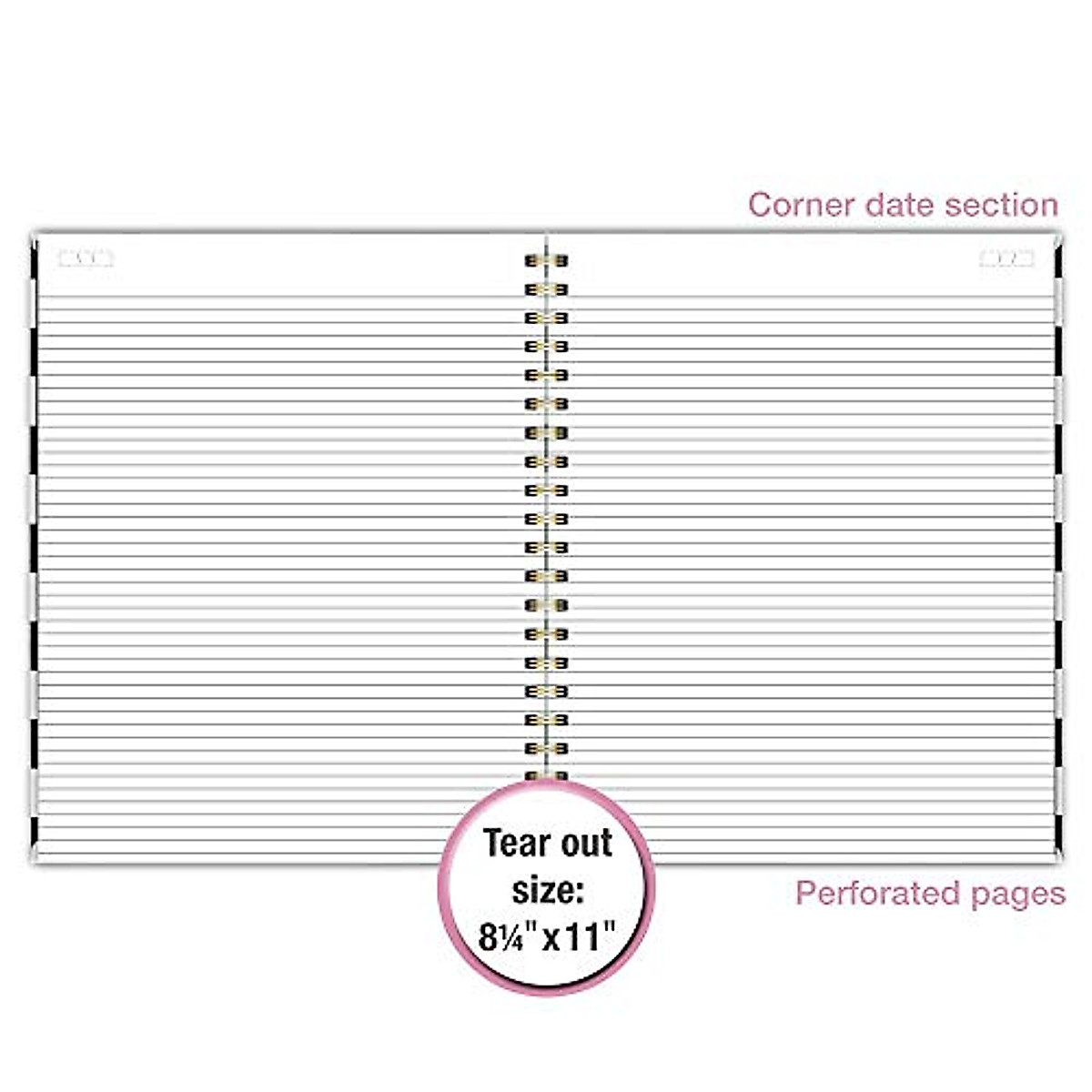 Cambridge Hardcover Wirebound Notebook, 11 x 8-7/8"