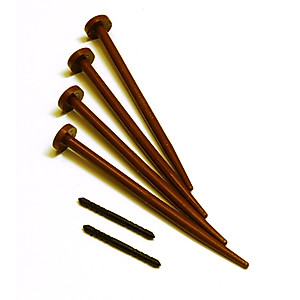 EcoBorder Brown Recycled Rubber 4ft Lawn Edging (6pc Box)