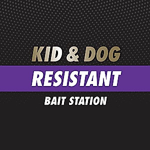 Tomcat Mouse Killer Refillable Bait Station with Advanced Formula Bait, 1 Station and 12 Poison Block Refills