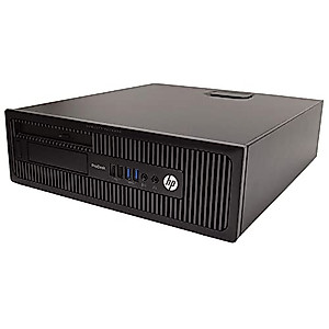 HP ProDesk 600 G1 SFF Slim Business Desktop Computer, Intel i5-4570 up to 3.60 GHz, DVD, USB 3.0, Windows 10 Pro 64 Bit (Renewed) (8GB RAM | 500GB HDD) (Renewed)