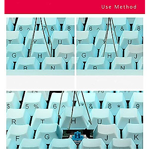 Ortarco Keycap Puller for Mechanical Keyboard Stainless Steel Keycap Remover Tool Fixing Keyboard Black