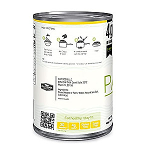 Palmini Angel Hair Pasta | Low-Carb, Low-Calorie Hearts of Palm Pasta | Keto, Gluten Free, Vegan, Non-GMO | As seen on Shark Tank | (14 Ounce Pouch-Pack of 6)