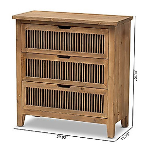 Baxton Studio Chests, Brown