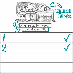 Blue Ridge Mountain Gifts for New Homeowners - Personalized Wood Cutting Board - Laser Engraved Custom Chopping Boards - Meaningful Couples or Housewarming Gift - Elegant House Image - Unique Decor