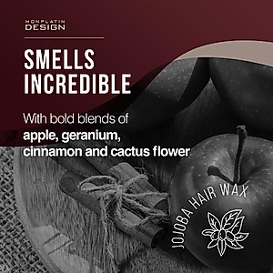 Mon Platin Professional Hair Wax - 150 ml Moisturizing Grooming Wax for Men's Wet and Shiny Look Styling with Jojoba Oil Essence and Pure Water for Scalp Enrichment