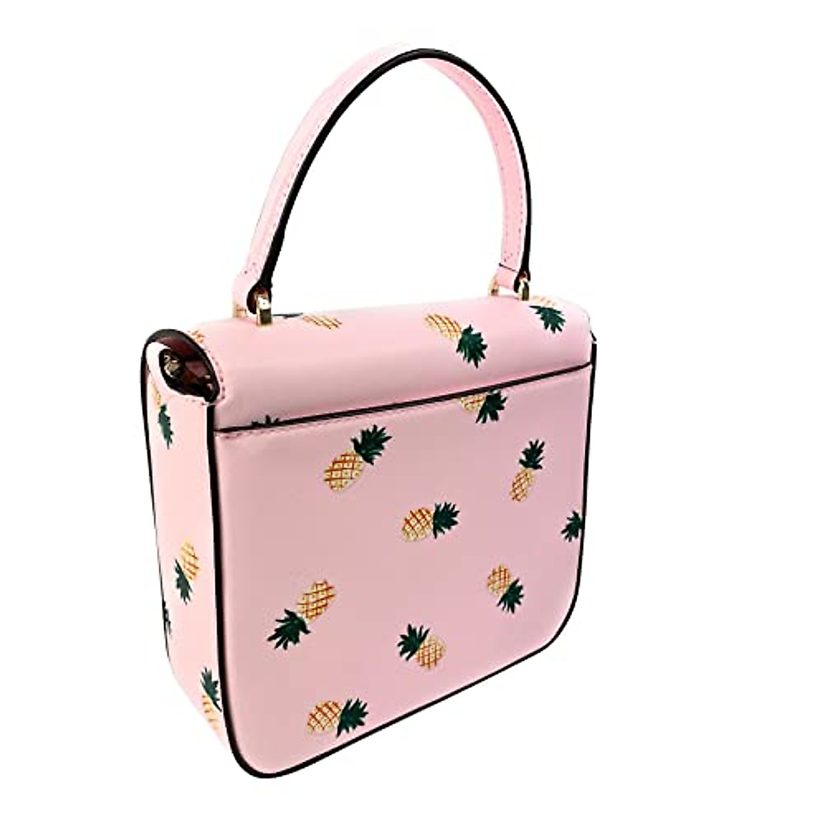 Kate Spade New York Staci Square Pineapple Printed Crossbody Bag