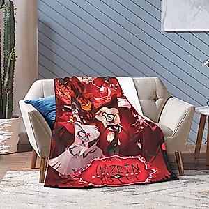 Throw Blankets Lightweight Warm Ultra Soft Cozy Flannel Blanket for Sofa Bedroom Air-Conditioned Rooms 50"X40"