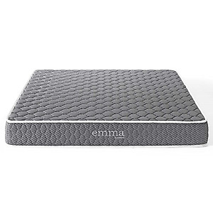 Modway Mila Firm 8" Fiberglass Free Memory Foam King Mattress