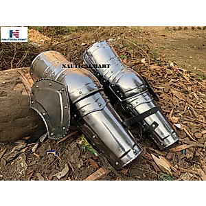 NauticalMart Medieval Knight Armor Warrior Steel Arm Guard - Halloween