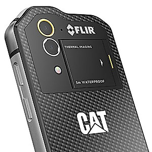 CAT PHONES S60 Waterproof Smartphone Unlocked LATAM Variant GSM Dual SIM, 32 GB, Integrated FLIR Camera
