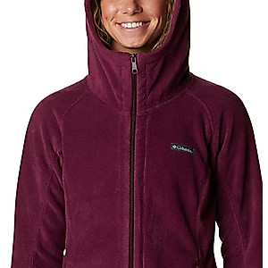 Columbia Women's Benton Springs II Long Hoodie, Marionberry, Large