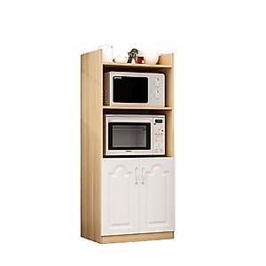 TOMYEUS Buffet Sideboard Sideboard Cabinet Modern Simple Oven Cabinet Multifunctional Storage Locker Side Cabinet Cupboard Kitchen Shelf Double Door (Size : Large)