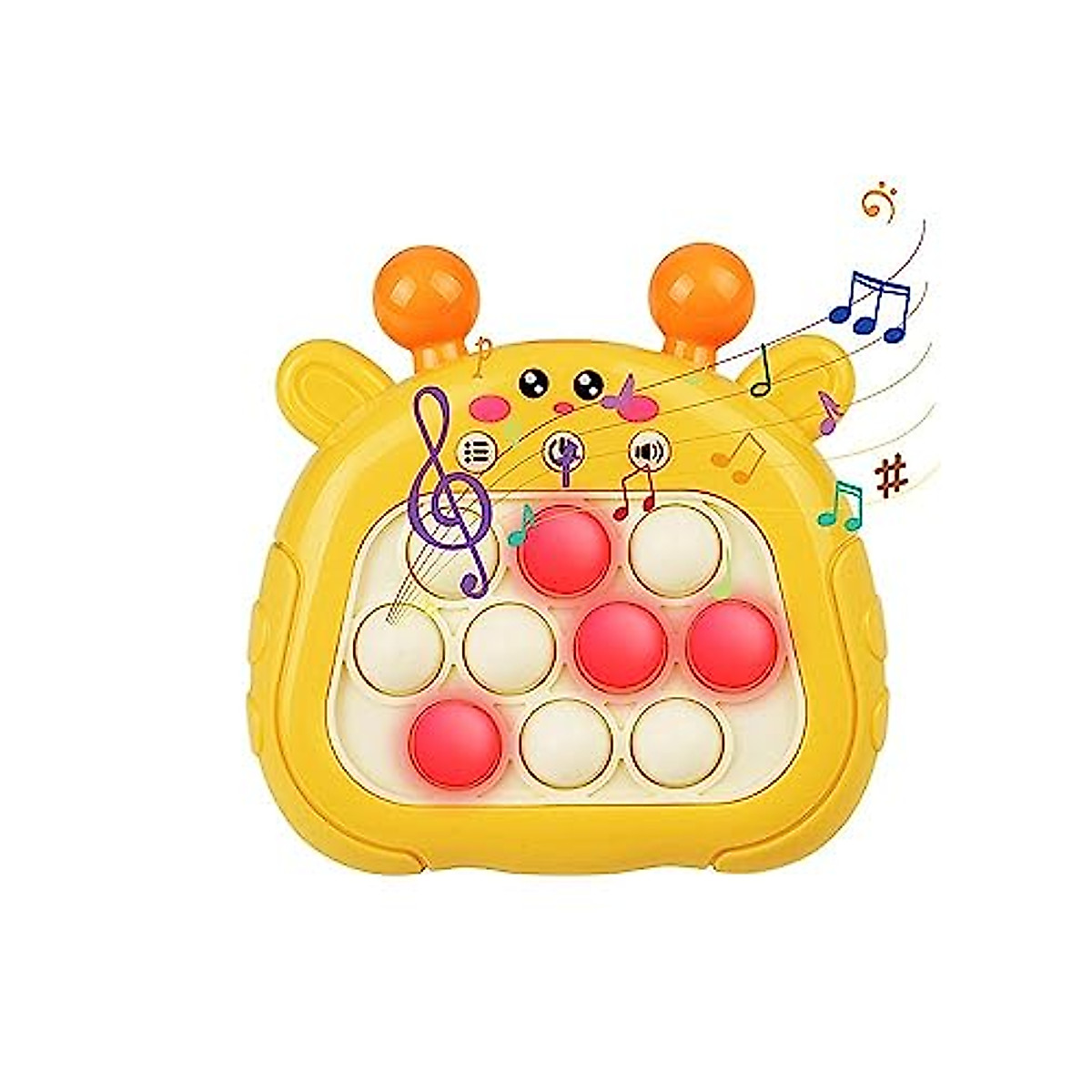 Shakven Push Bubble Sensory Pop Fidget Toy | Premium Quick Push Bubble Handheld Game Console,Decom Pression Sensory Toy Fidgets Handheld Games Consoles for Kids & Adults