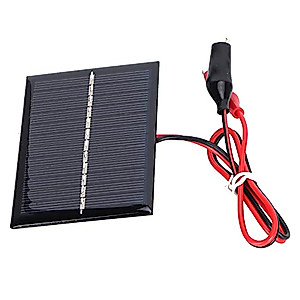 0.6W 6V Solar Panel Module Portable DIY Polysilicon Solar for Lights 3.7V Battery 0.6W 6V Solar Panel Module for Family