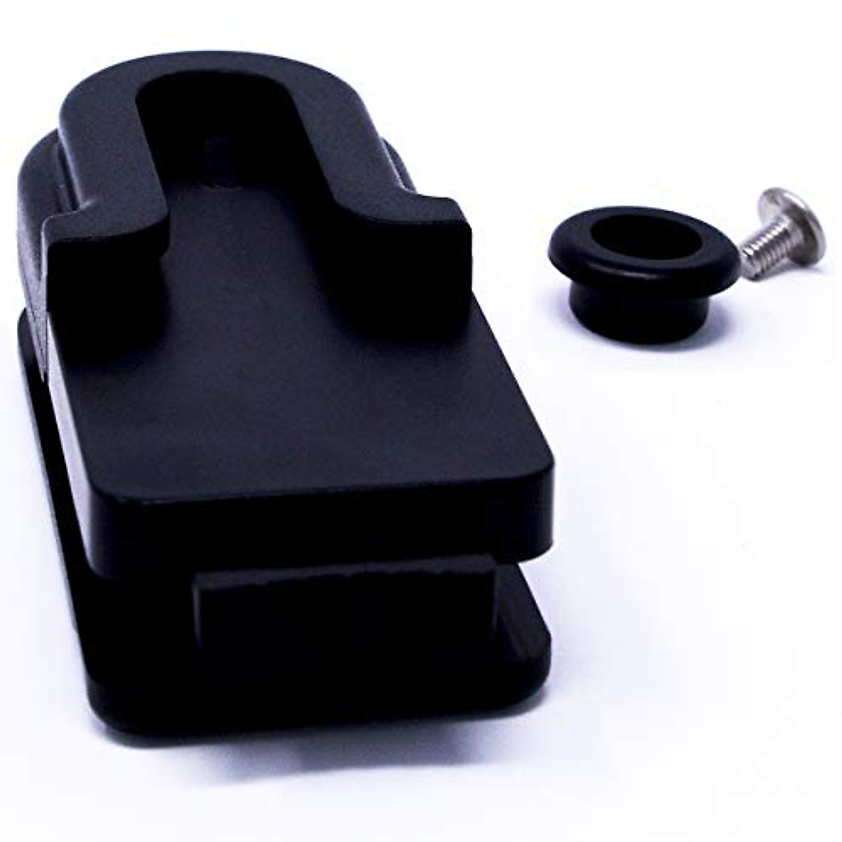 Educator Belt/Saddle/Purse Quick-Release Transmitter Holder for Educator Remote Dog Training Collars,Black