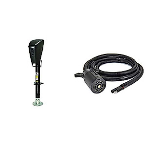 Lippert Components Power Stance™ Tongue Jack with Optional 2-Way to 7-Way powering System for RVs