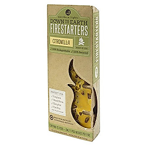 Northern Lights Candles Cirtonella Firestarters, Yellow