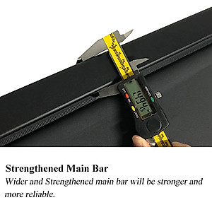 VESUL Retractable Rear Trunk Cargo Cover Compatible with Ford Escape 2013-2019 Security Shade Shield Tonneau Cover Anti-Peeping Luggage Privacy Screen with Extra Canvas Cover……