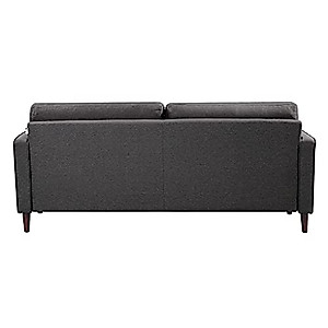Lifestyle Solutions Lexington Sofas, 75.6" W x 31.1" D x 33.5" H, Heather Grey