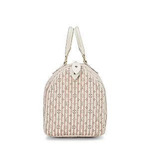 Louis Vuitton, Pre-Loved Pink Monogram Mini Lin Croisette Speedy 30, Pink