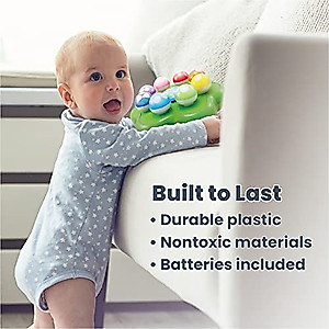 BEST LEARNING Mushroom Garden - Interactive Educational Light-Up Toddler Toys for 1 to 3 Years Old Infants & Toddlers - Colors, Numbers, Games & Music for Kids - Ideal Baby Toddler Toy Gifts