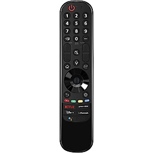 MR21GA AGF30136002 Voice Replaced Remote Control for LG Magic TVs OLED55A1AUA OLED65C1PUB with Netflix Prime Video Disney+ LG Channels Buttons
