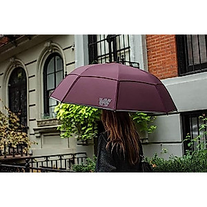 Weatherman Umbrella - Stick Umbrella - Windproof Umbrella Resists Up to 55 MPH Winds - (Sage)