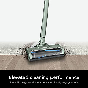Shark WS642GN WANDVAC System Pet Ultra-Lightweight Powerful Cordless Stick Vacuum with Charging Dock, Green, 0.013 Qt. Capacity