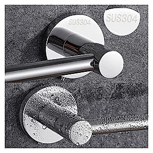 TOWEL BAR RACK Towel Rack Bathroom Single Towel Storage Rack Towel Bars,Stainless Steel Polished Finish Towel Rod,Wall Mounted Towel Holder Shelf for Toilet and Kitchen Dish Clothsbathroom Hardware/50