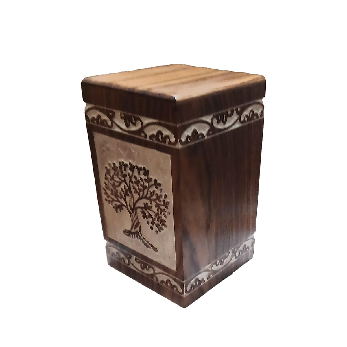 TOSQP27 Cremation Urn for Human Ashes Female Male Adult Funeral Burial Urns Men Women Child, Pets Cat Dog Decorative Memorial