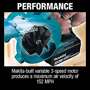 Makita XBU06Z 18V LXT® Lithium-Ion Cordless Floor Blower, Tool Only