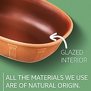 Römertopf Clay Roaster | Non-Stick Dutch Oven | Healthy Clay Pot Cooking | Clay Baker | Versatile Cooking Vessel - 7.3 Quarts (7 Liters) For Up To 8 People