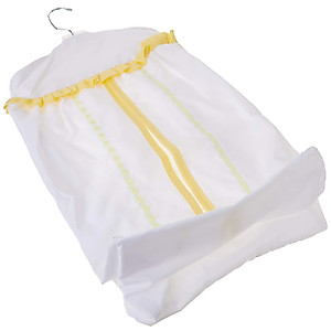 Baby Doll Bedding Unique Diaper Stacker, Yellow