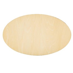 Wood Ovals for Crafts, 15Pcs Unfinished Wood Oval，Natural Oval Wood Slices Crafts, Wooden Oval Cutout,Painting and Wedding Decorations(150 * 100 * 2mm)