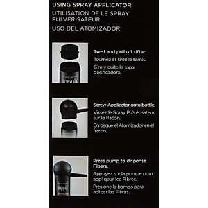 Toppik Hair Fiber Spray Applicator for Thinning Hair Care, 1 Applicator