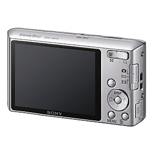 Sony Cyber-shot DSCW610 14.1 MP Digital Camera with 4x Optical Zoom and 2.7-Inch LCD (Silver) (2012 Model)