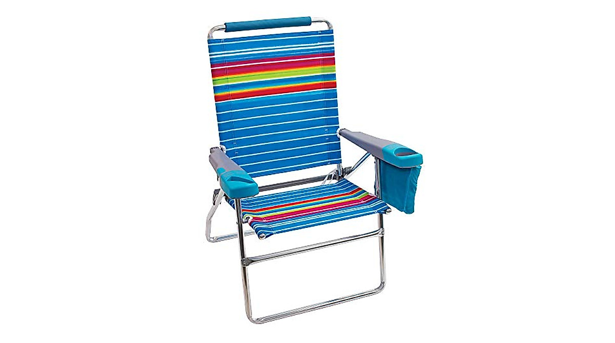Rio Gear 17" High Beach Chair & Wonder Wheeler Cart