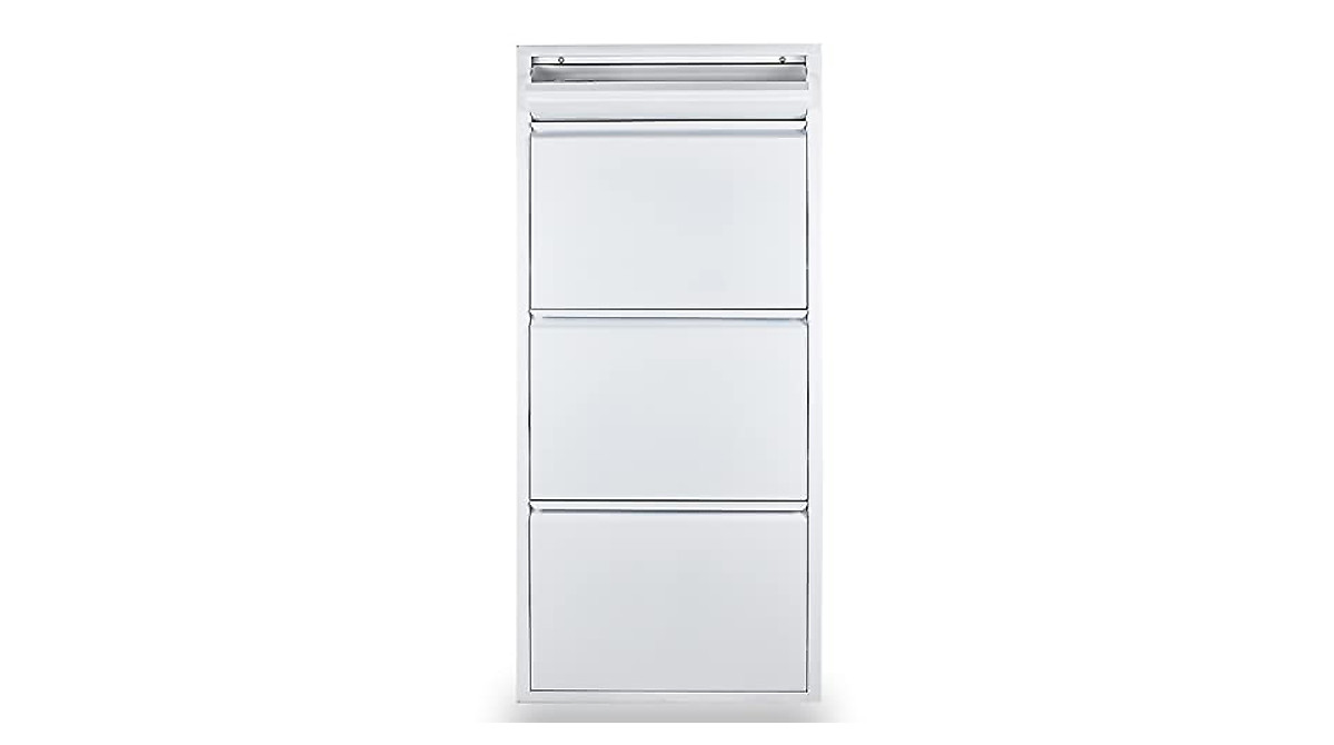 KASER Wall-Mounted Shoe Storage Cabinet for Entryway