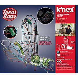 K'NEX Thrill Rides-Kraken's Revenge Roller Coaster Building Set-Ages 9+ -Engineering Education Toy (Amazon Exclusive) (17616)