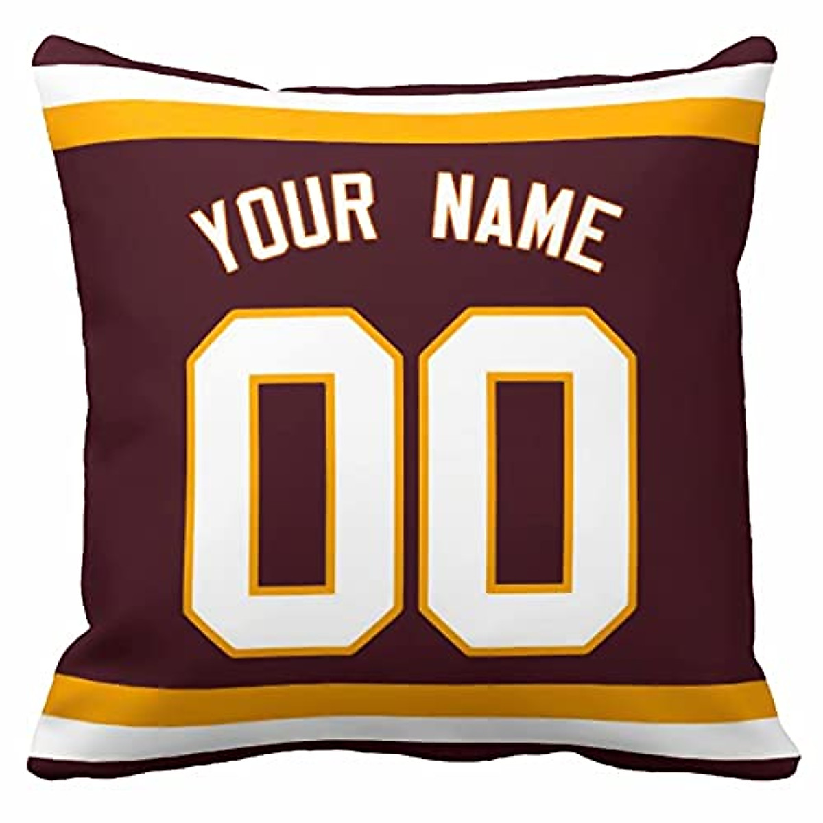 Throw Pillow 2 Packs Custom Any Name and Number for Men Youth Boy Gift