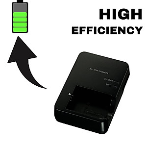 CB-2LH CB-2LHT Battery Charger for Canon NB-13L Battery: Compatible with CB-2LHT G1X G1 X Mark III G5X G5X Mark II G7X G7X Mark II III G9X G9X Mark II SX620 SX720 SX730 SX740 HS Digital Camera