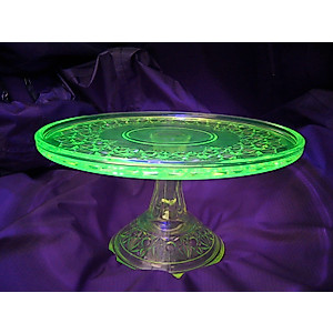 HQRP Professional 21 LED Flashlight Blacklight for Detect Uranium Glass, Depression Glass, Vaseline Glass