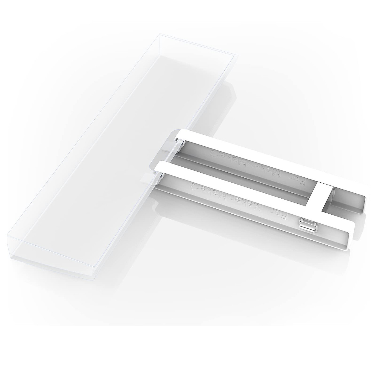 Extension Tray Compatible with Cricut Maker3 Maker,Extender Tray Compatible with Cricut Mat,Cutting Mat Extender Support For Maker3 Maker Series (Not Compatible with Air Series) (White)