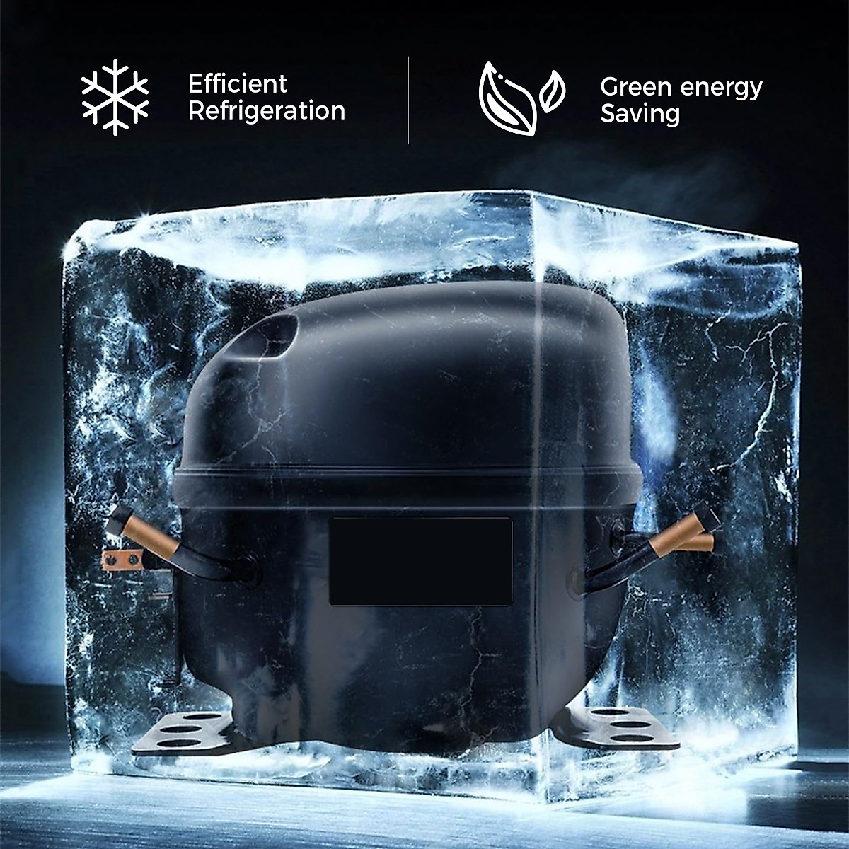 Empava 24 Inch Beverage Refrigerator Wine Dual Zone with Glass Door, Holds 20 Bottles and 72 Cans Built-in and Freestanding Fridge for Beer Soda Drink Bar Kitchen Cabinet, Silver