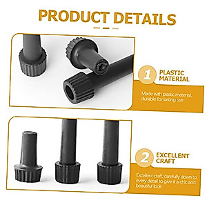 Uonlytech 40 Pcs Lamp Holder Accessories Light Lock Lamp Replacement Lamp Turn Knobs Light Key Lamp Part Light Knobs Replacement Light Bulb Plastic Handle