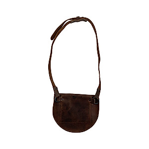 Hide & Drink, Hip and Shoulder Bag Handmade from Full Grain Leather (Bourbon Brown)