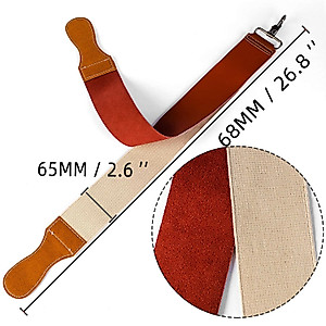 Grandslam Straight Razor Shave Ready Handmade Sharpened, 420 Steel Straight Razor Blade, 2 Layers Long Leather Canvas Strop, Sharpening Stone,2 Side Grit 3000 Waterstone Knife Sharpener