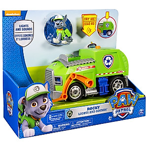 Paw Patrol- Rocky's Lights and Sounds Recycling Truck