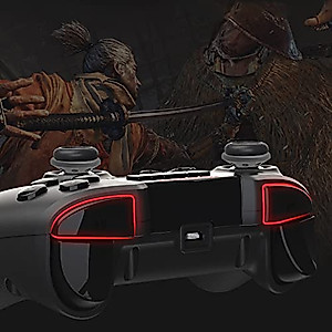 YwonShne Compatible with PS5 PS4 Precision Rings Aim Assist Motion Control for Xbox Series X/S, Xbox One S/X Switch Pro Controller Assistant Ring 3pieces (Black)